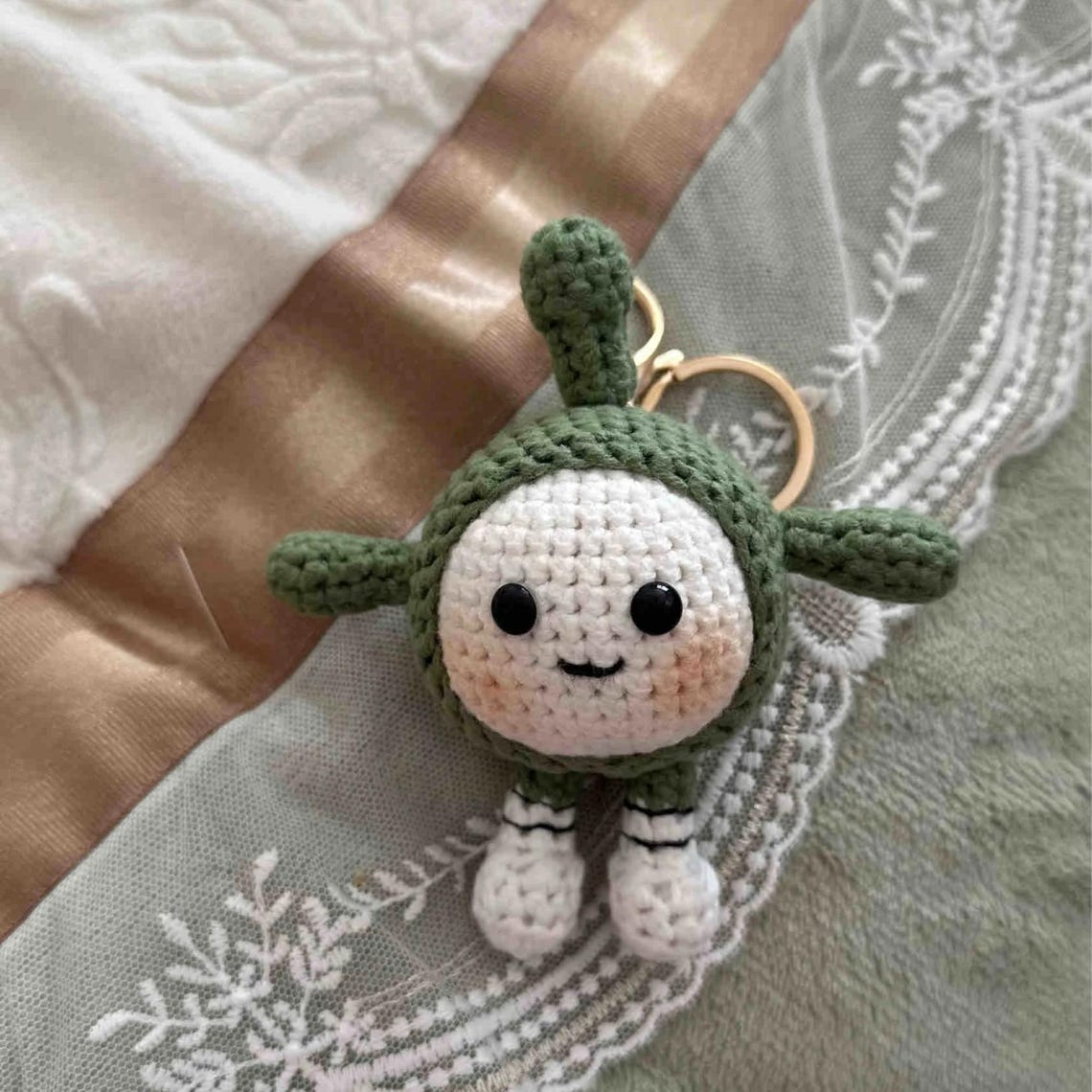Small Green Dumplings Crochet Pattern, PDF Dumplings, Dumpling Keychain ...