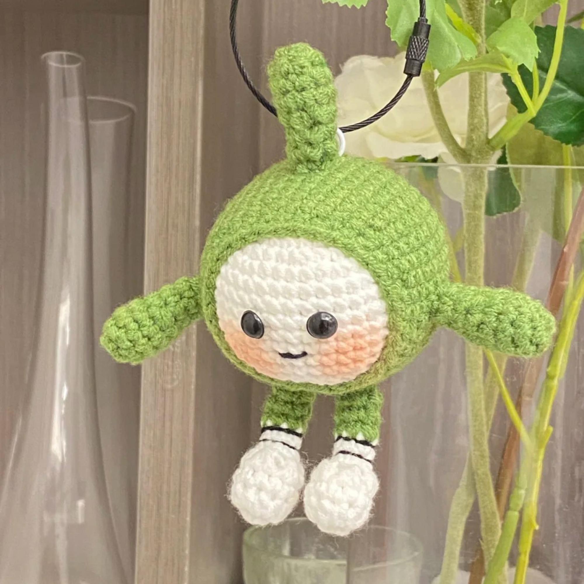 Small Green Dumplings Crochet Pattern, PDF Dumplings, Dumpling Keychain ...
