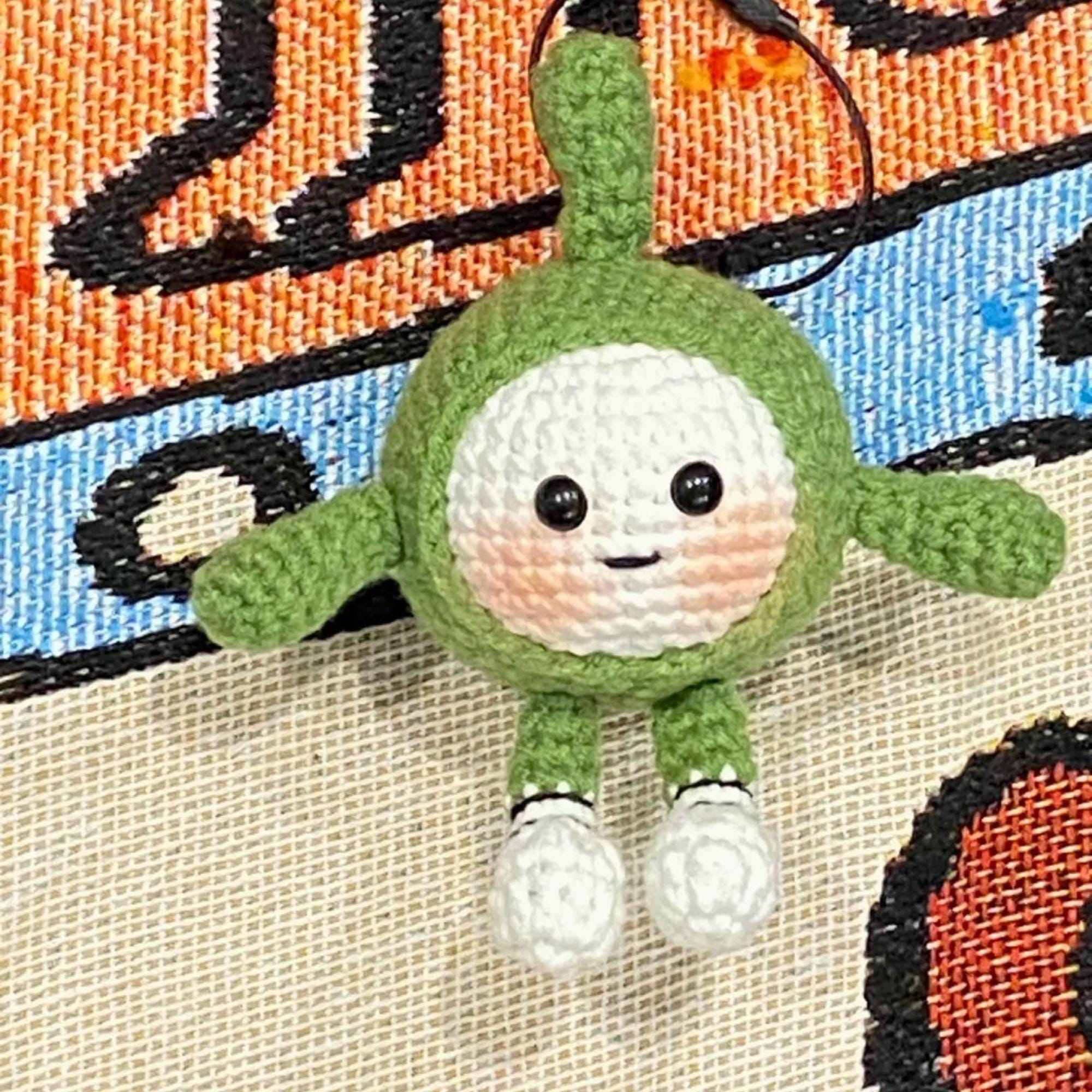 Small Green Dumplings Crochet Pattern, PDF Dumplings, Dumpling Keychain ...