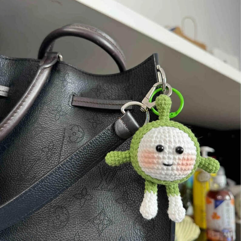 Small Green Dumplings Crochet Pattern, PDF Dumplings, Dumpling Keychain ...
