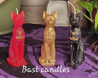 Bastet / Bast Egyptian Goddess Ritual Offering Candle - Etsy