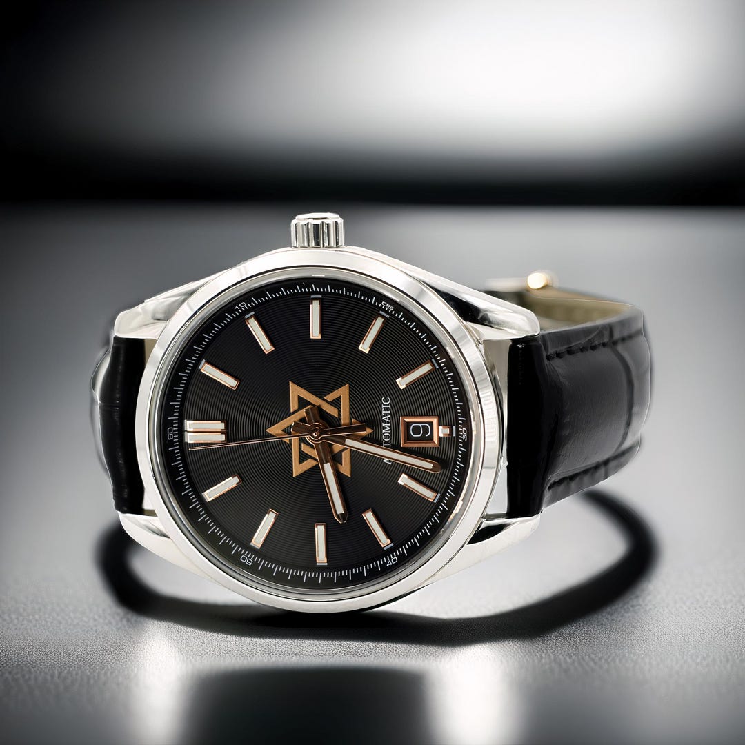 Star of David Heritage Premium Watch – Jewish Unisex Watch With Hebrew ...