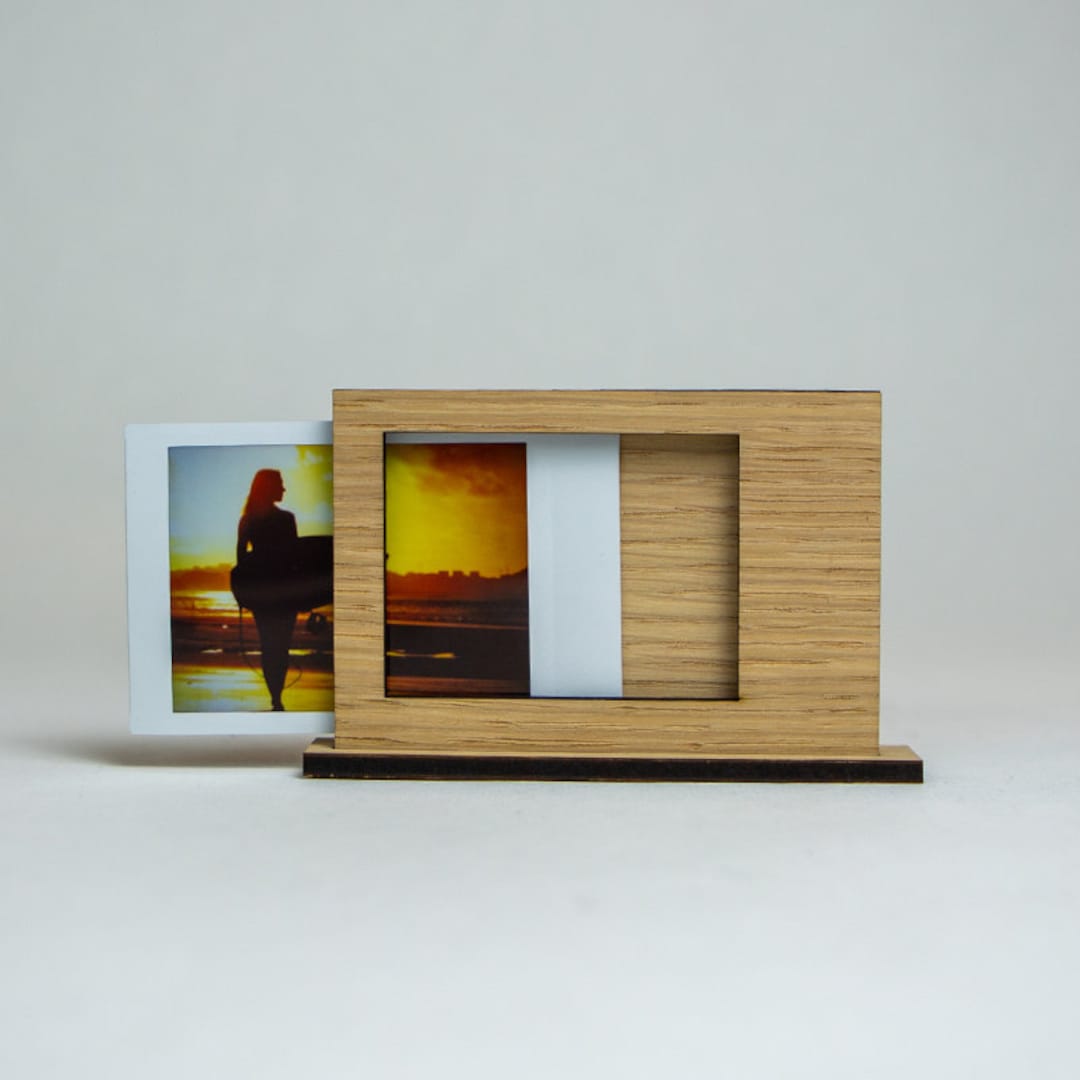 Instax Mini Polaroid Frame Oak Wood | Laser Cut Photo Frame for ...