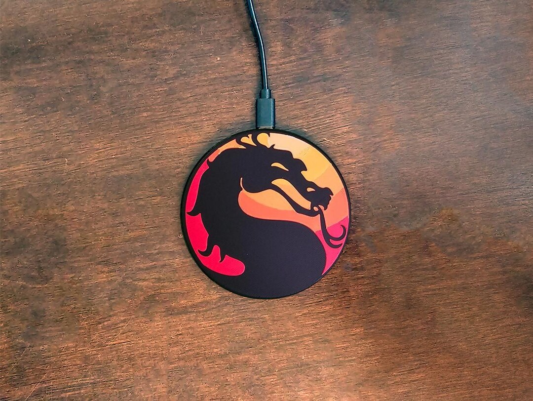 Mortal Kombat Wireless Phone Charger, 3D Printed - Etsy