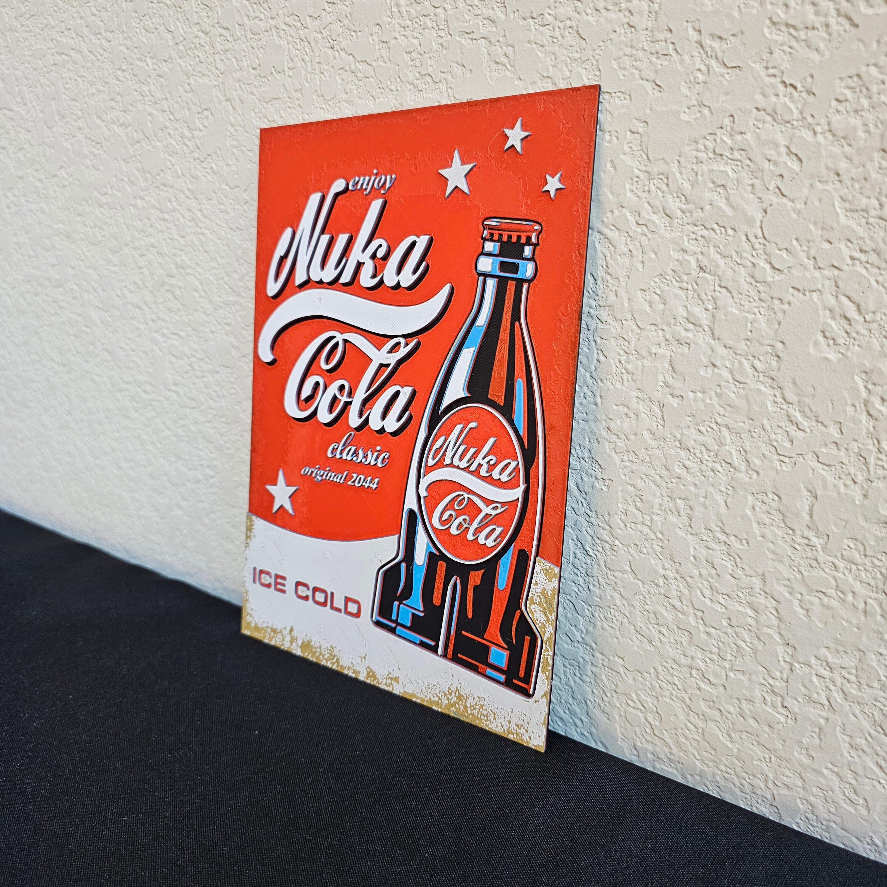 Fallout nuka Cola 3D Art Print, - Etsy