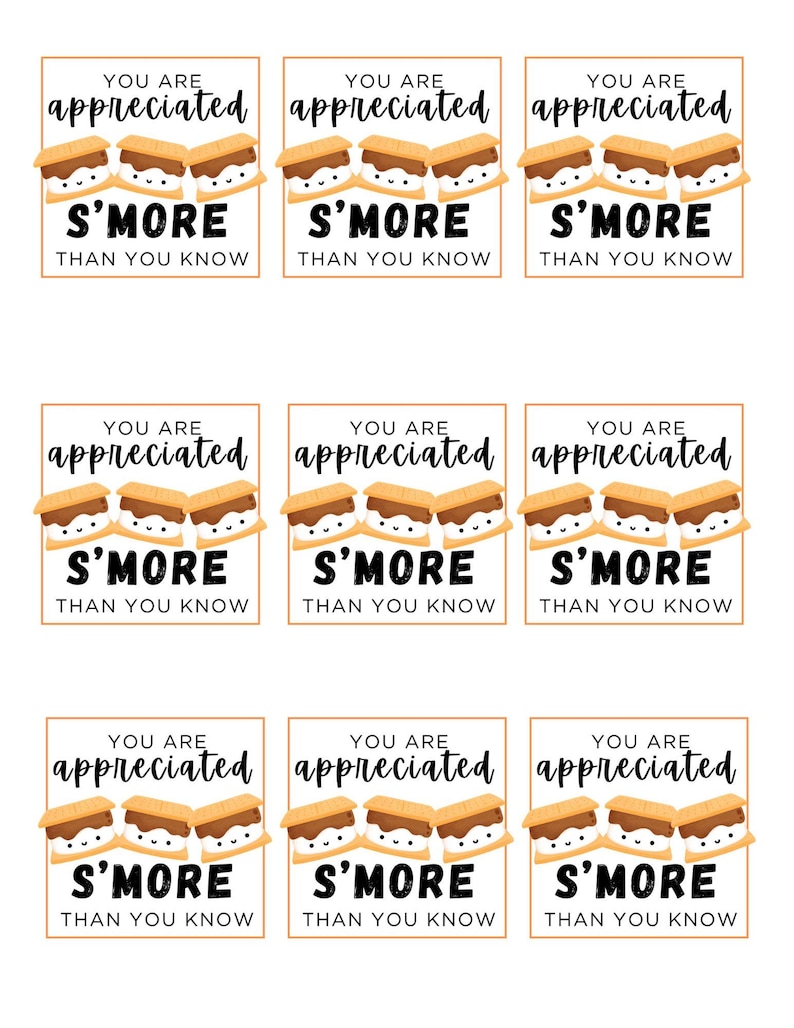 You Are Appreciated More Than You Know Pop by Gift Tag - Etsy