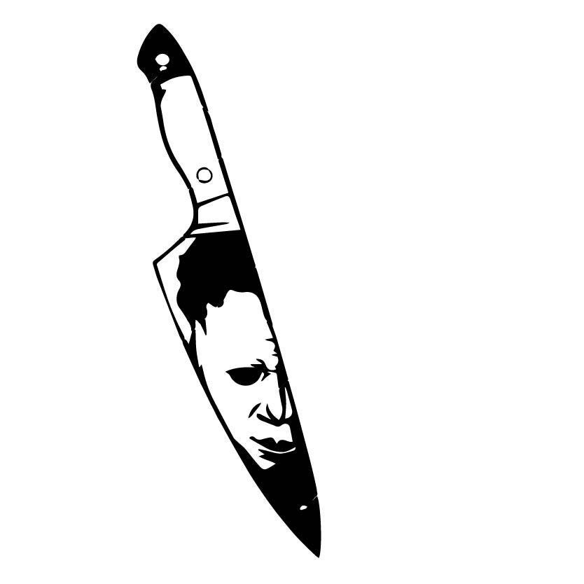 Halloween Michael Myers Knife PNG - Etsy