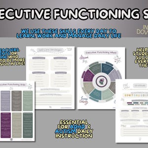 Executive Functioning Set: Learn, Work, and Manage Daily Life ...