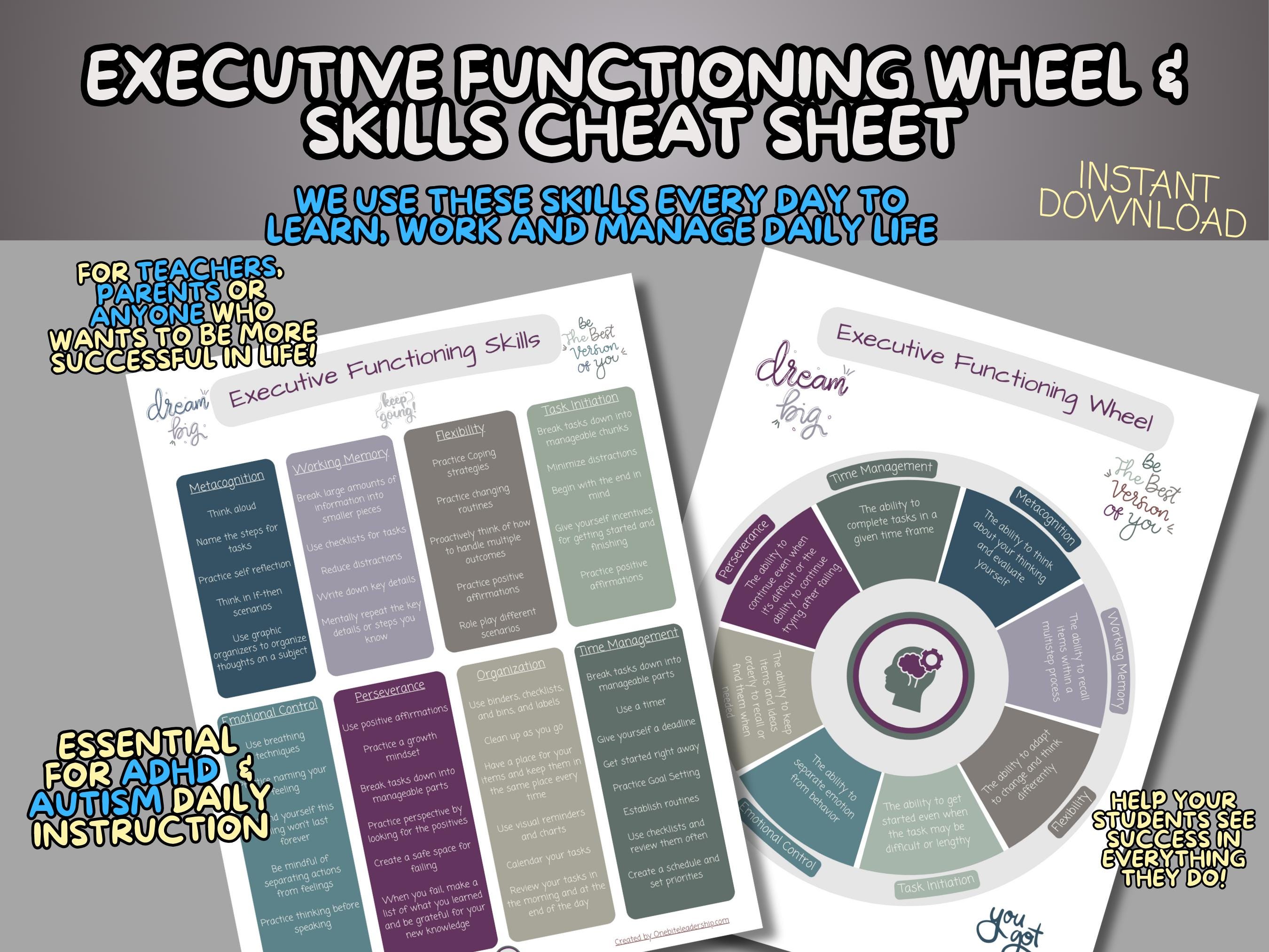 Executive Functioning Set: Learn, Work, and Manage Daily Life ...