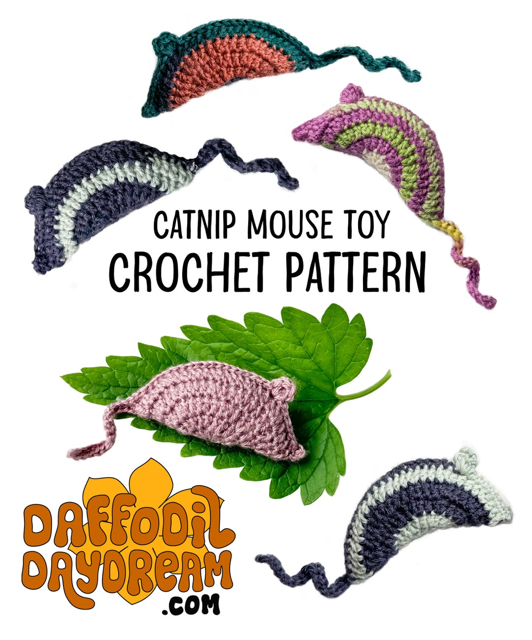 Crochet Pattern - Catnip Mouse Toy - Etsy