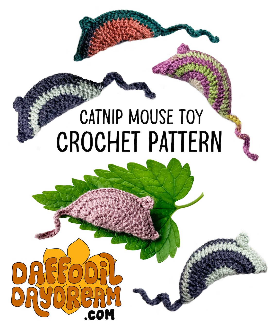 Crochet Pattern - Catnip Mouse Toy - Etsy