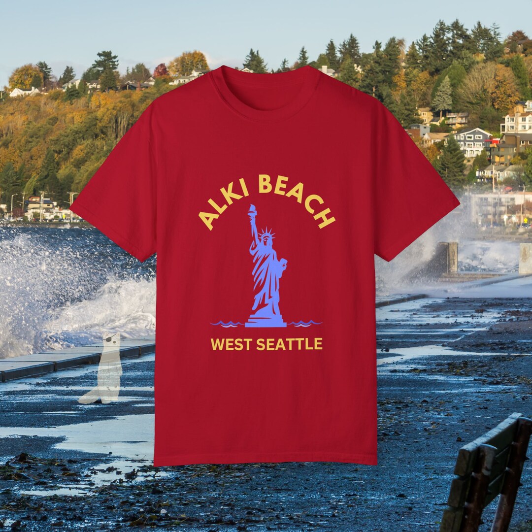 Alki Beach, Seattle - Unisex T-shirt - Etsy