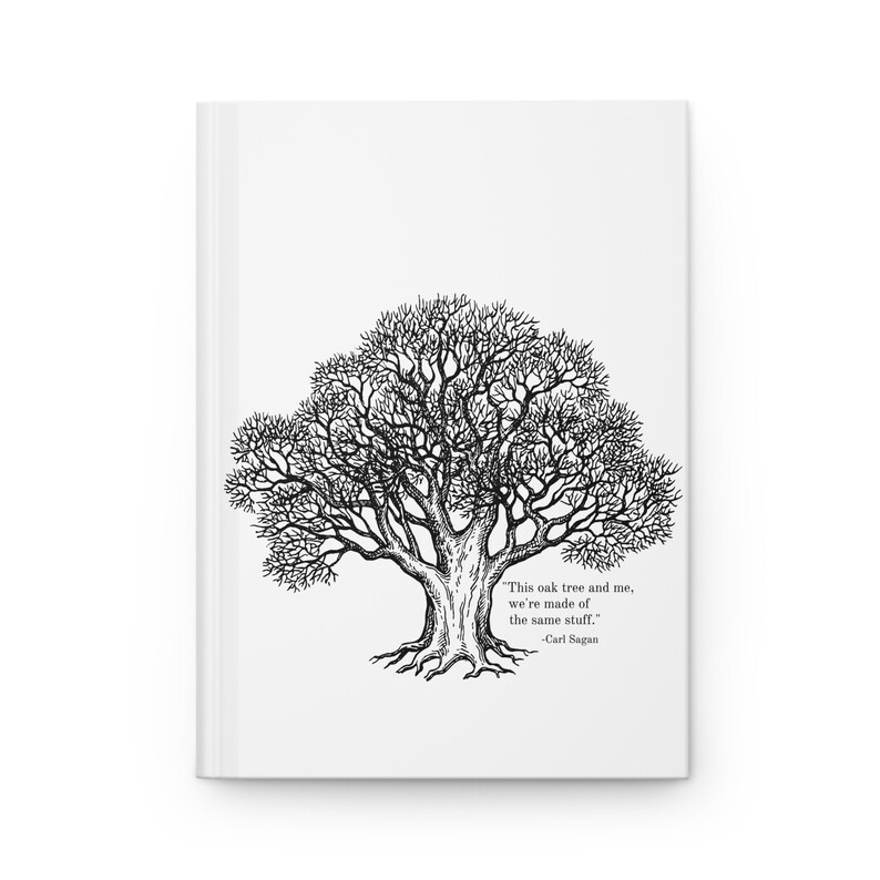 Oak Tree - Hardcover Journal - Etsy