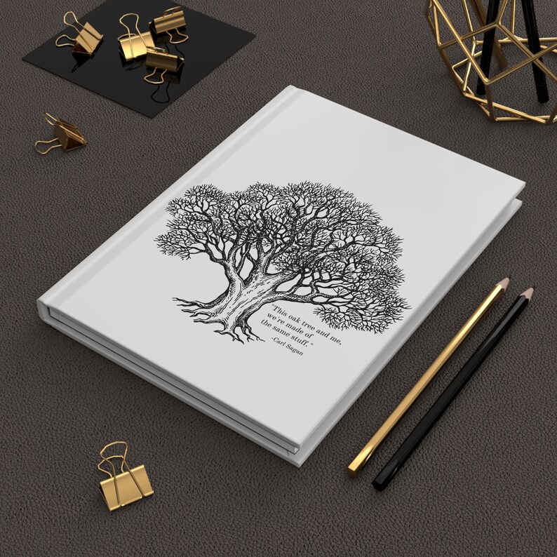 Oak Tree - Hardcover Journal - Etsy