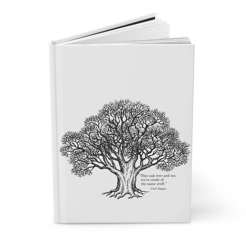 Oak Tree - Hardcover Journal - Etsy