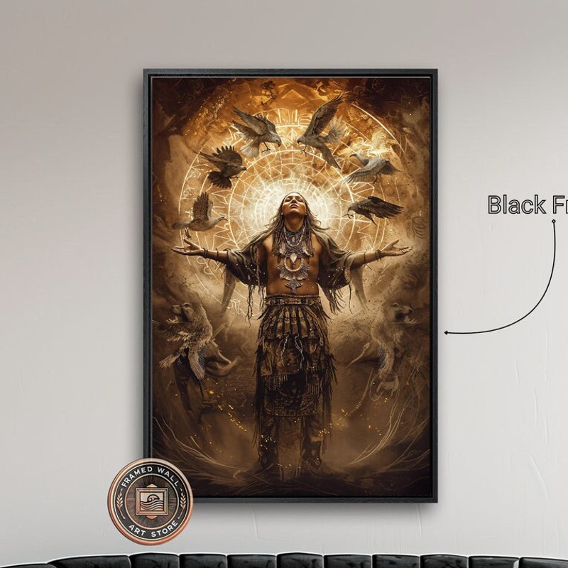 Shaman Poster - Etsy