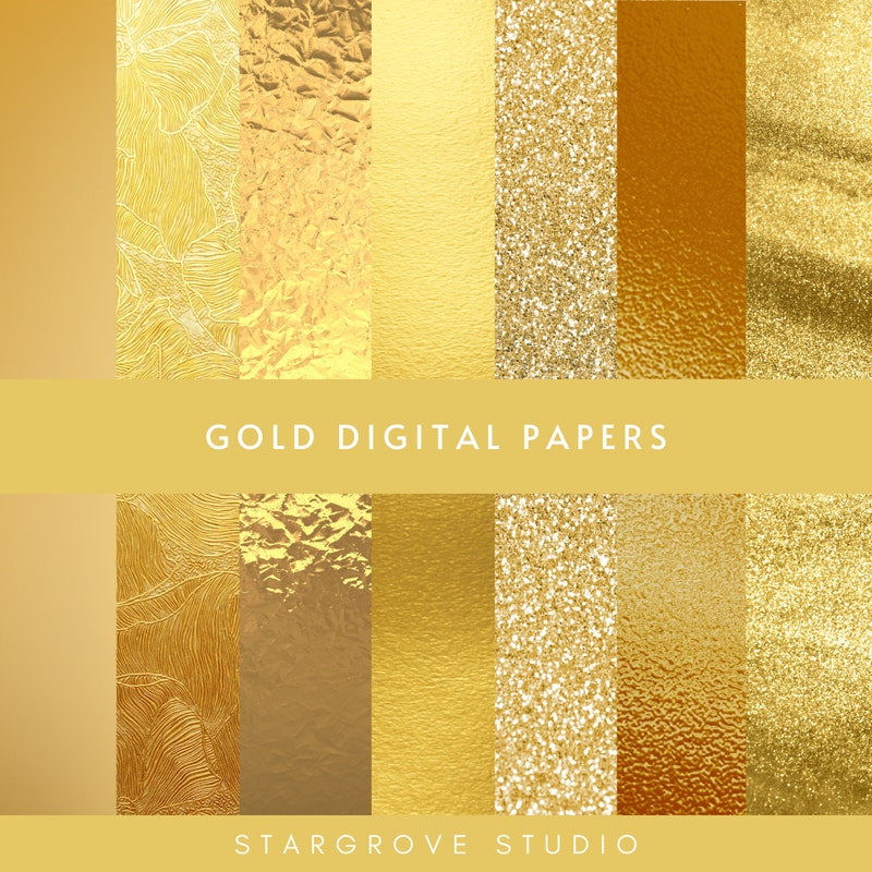 Metallic Papers Png - Etsy