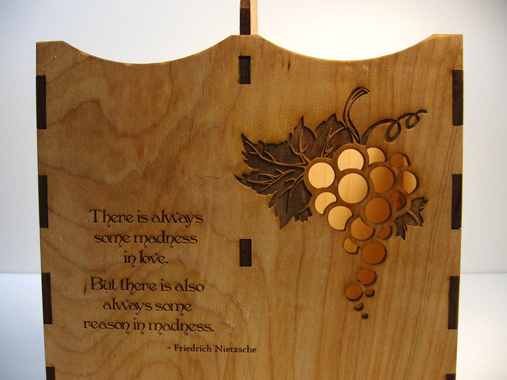 Vector Files for Making Your Own Wood Wine Bottle Caddy / Gift - Etsy