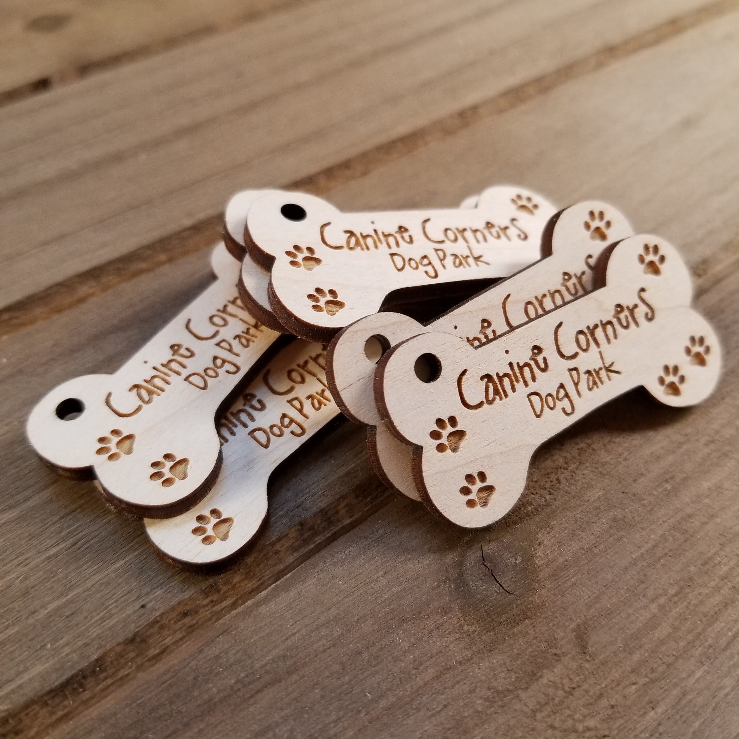 50 Wood Engraved Hang Tags - Custom Cut Any Shape. - Etsy