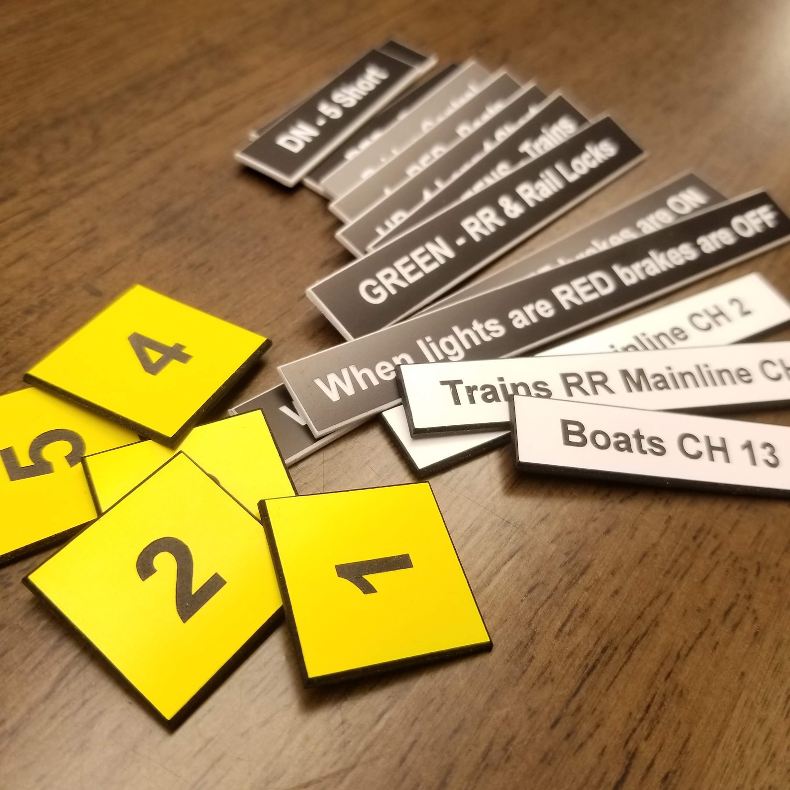 Engraved Plastic Labels Valve Tags Electrical ID and Switch - Etsy