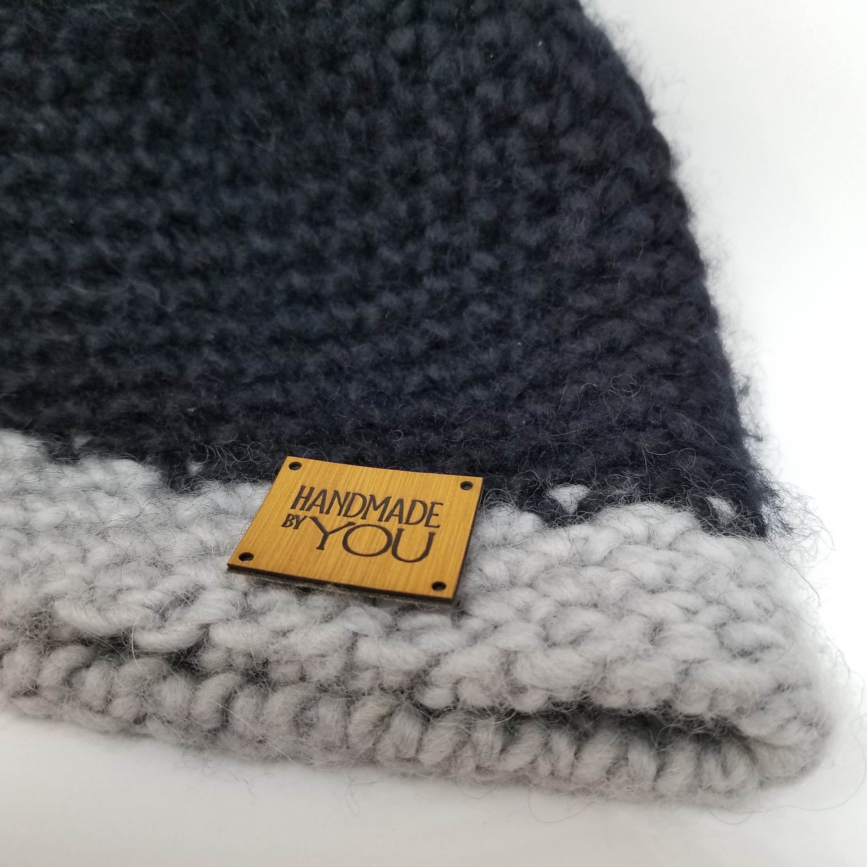 50 Custom Leatherette Labels With Your Engraving Graphics or - Etsy