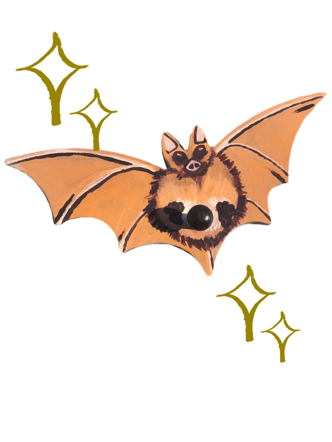 Cute Fruit Bat Coat Hanger - Etsy