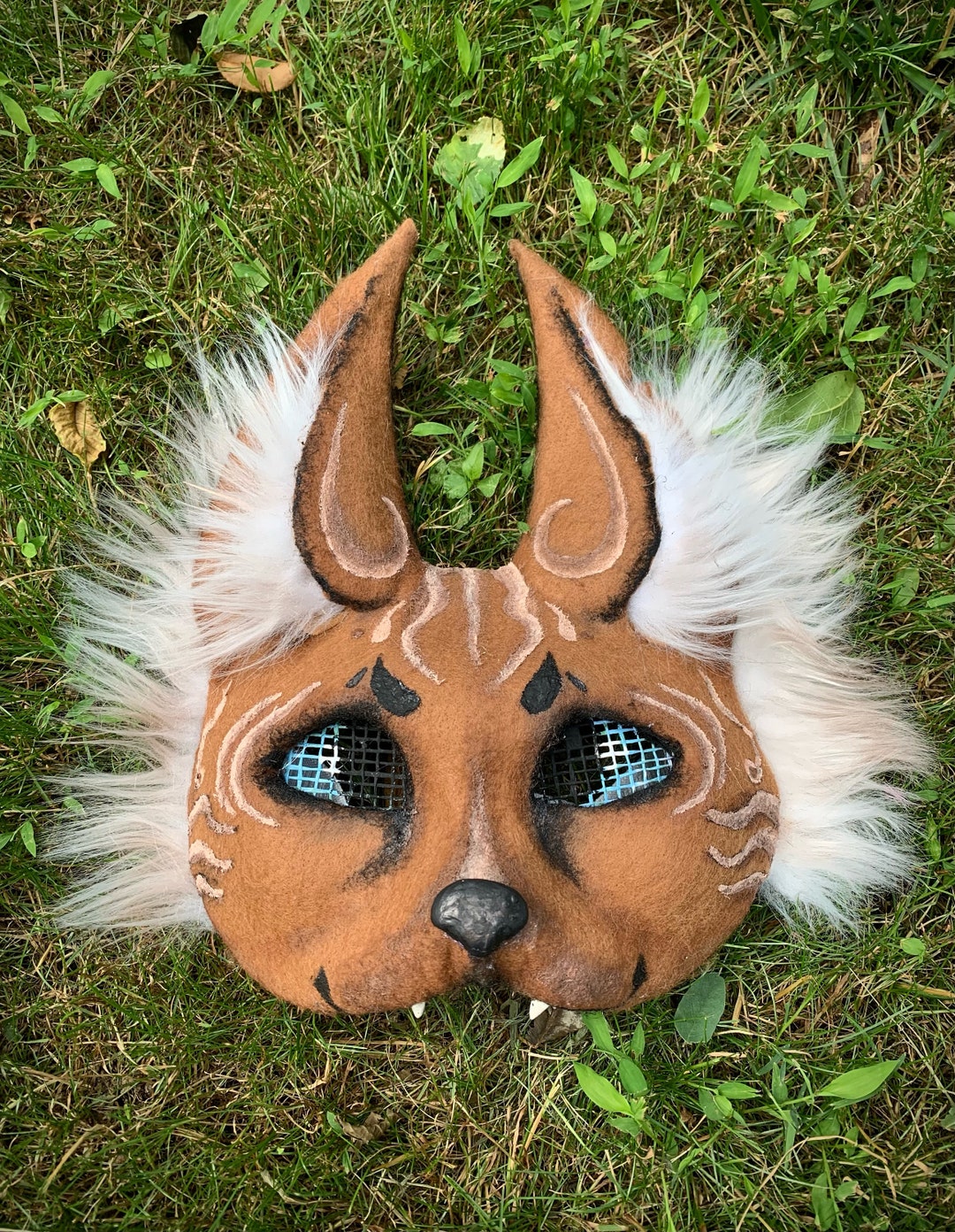 Therian Mask, Brown Cat - Etsy