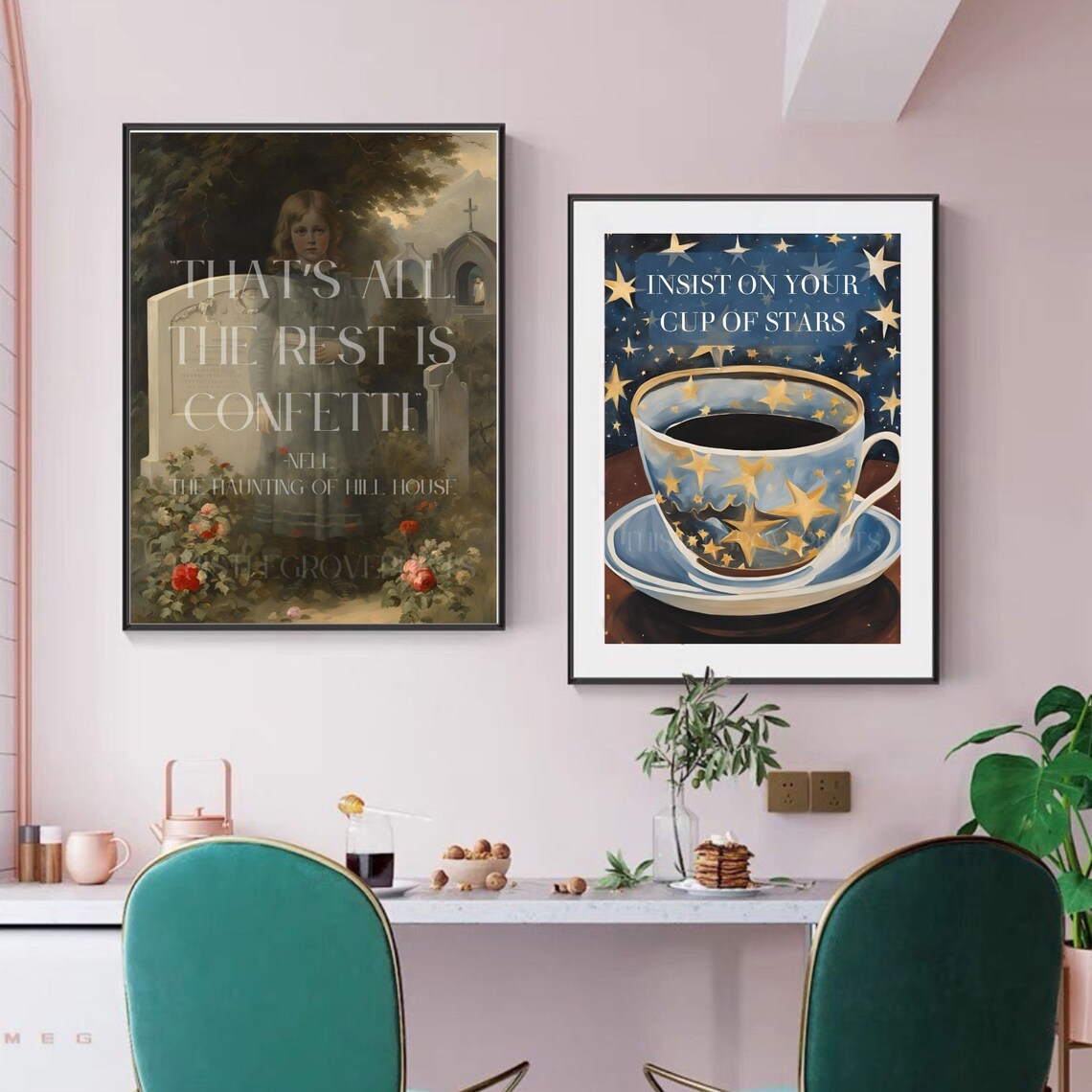 Series Inspired Painting Bundle - Digital Print 18x24inches - "confetti ...