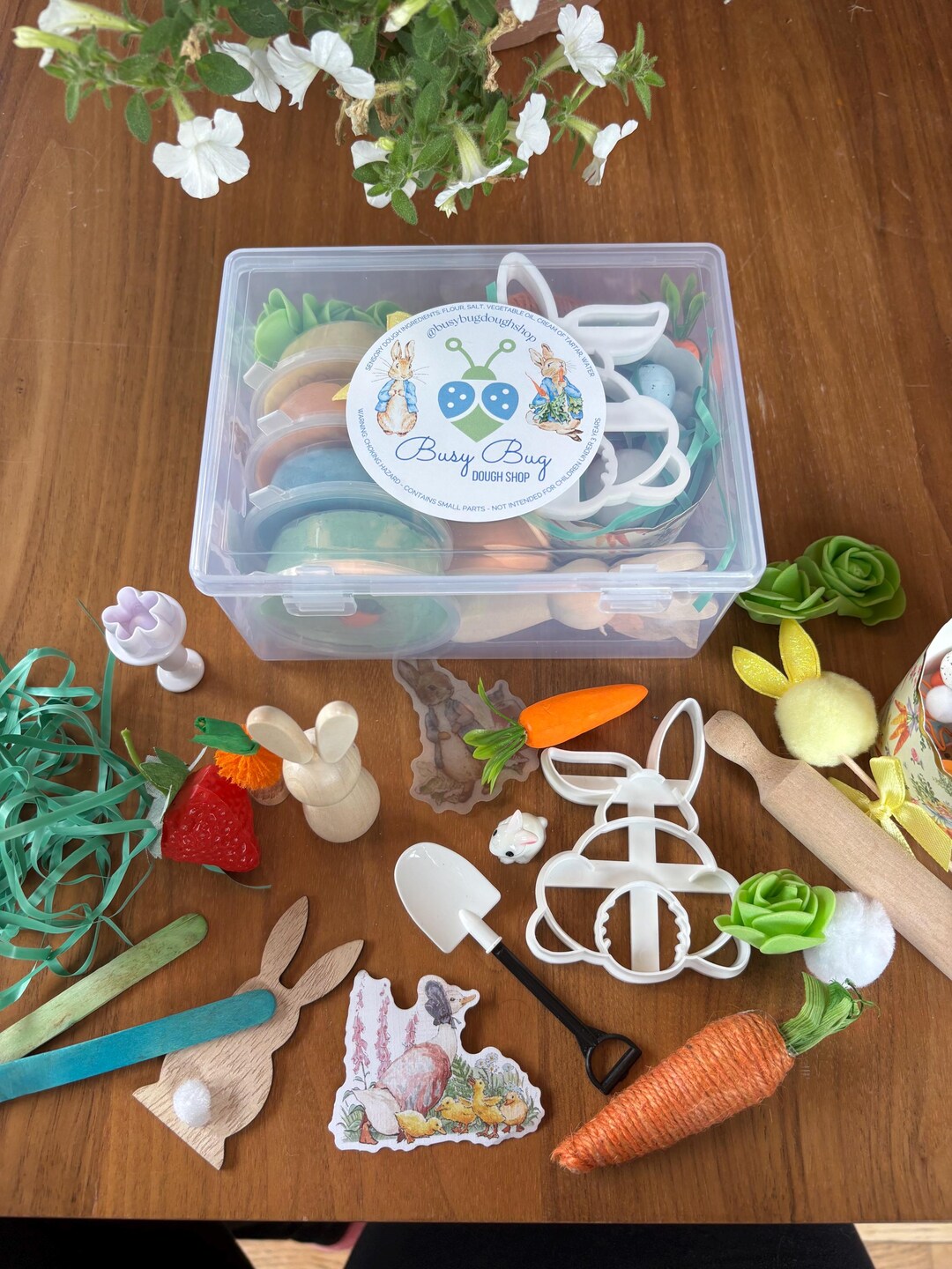 Busy Box - Sensory Play Dough + Accessories - Dough Tools - Peter ...