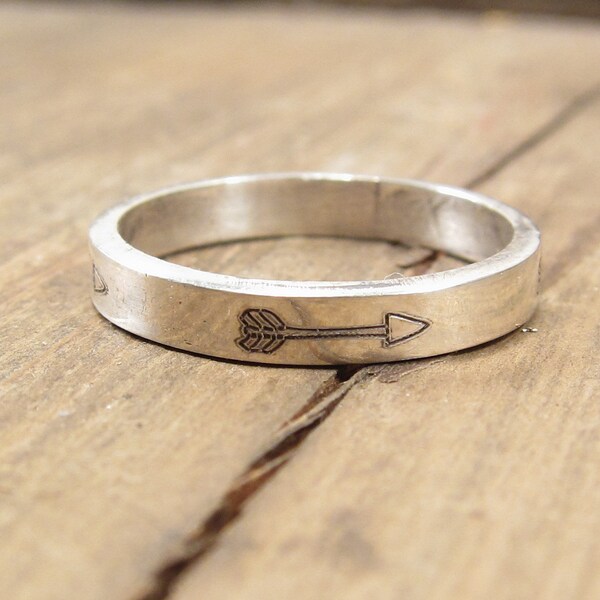 Arrow Ring - Etsy