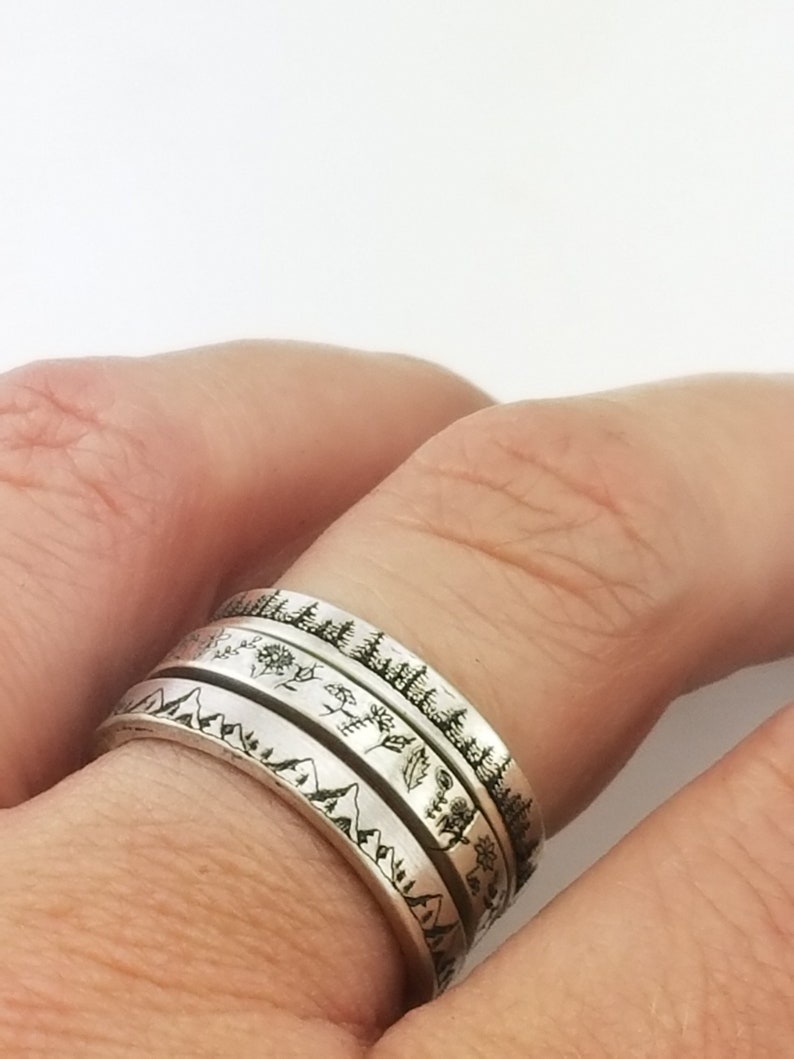 Personalized Stacking Ring Gifts Inspirational Jewelry - Etsy UK