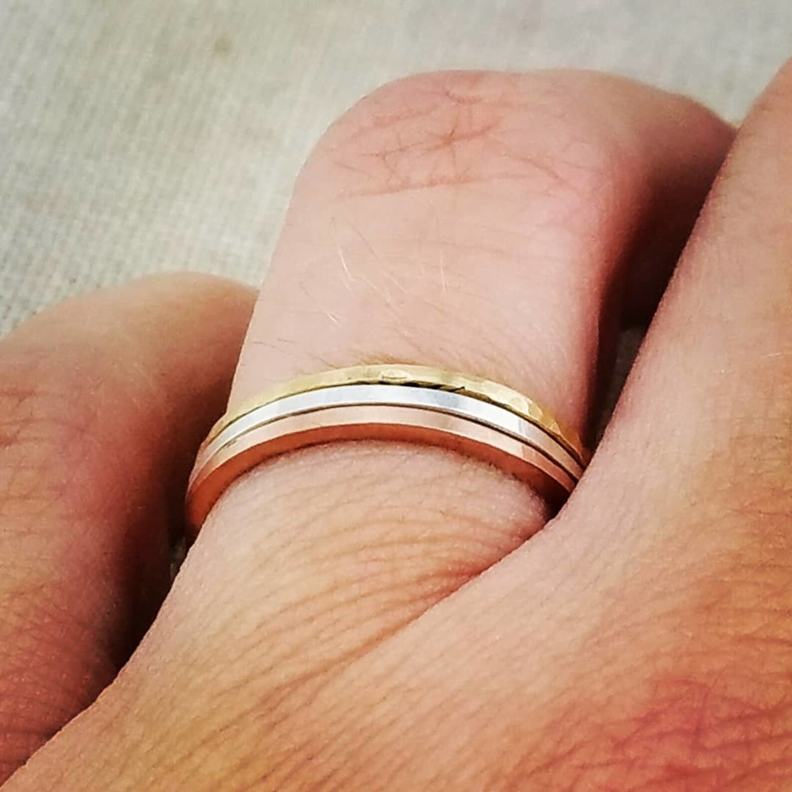 Personalized Stacking Ring Thin Silver Rings Inspirational - Etsy