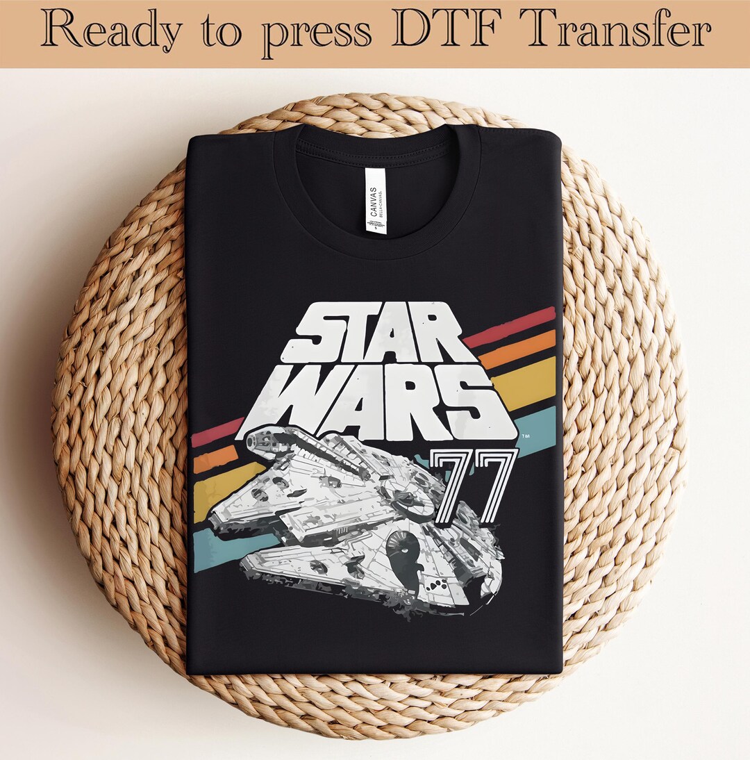 Disney Star Wars DTF Transfer Shirt, Star Wars Characters Dtf, Star ...