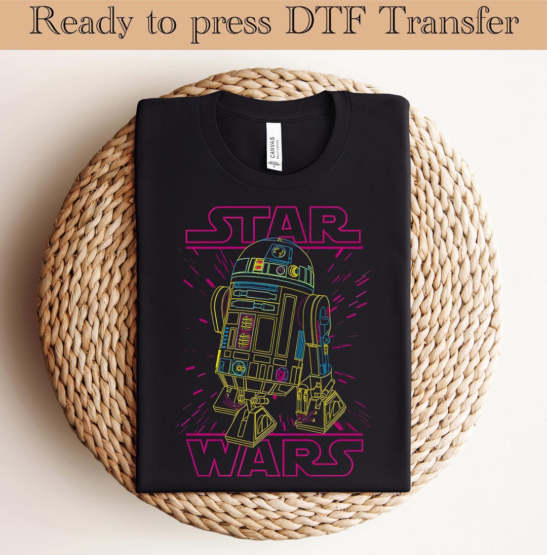 Disney Star Wars DTF Transfer Shirt, Star Wars Group Dtf, Star Wars ...