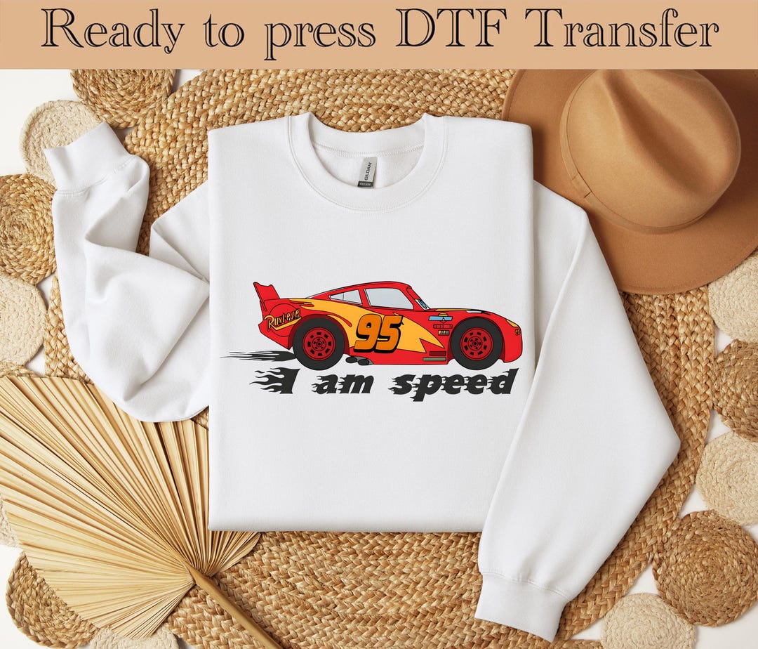 Cars Ready to Press - Cars Movie Transfers, Mcqueen DTF, Disney DTF ...