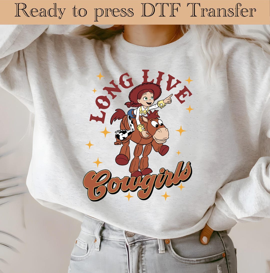 Jessie Toy Character Ready to Press, Toy Story DTF Transfers, You Got ...