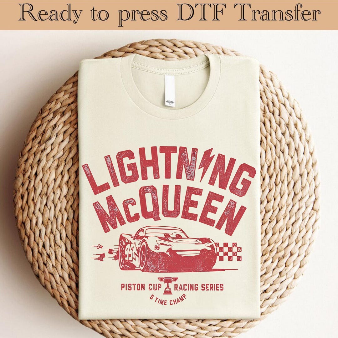 Cars Ready to Press - Cars Movie Transfers, Mcqueen DTF, Disney DTF ...