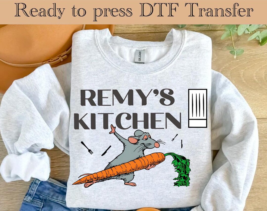 Disney Remy's Kitchen DTF, Ratatouille DTF, Remy Ratatouille DTF ...