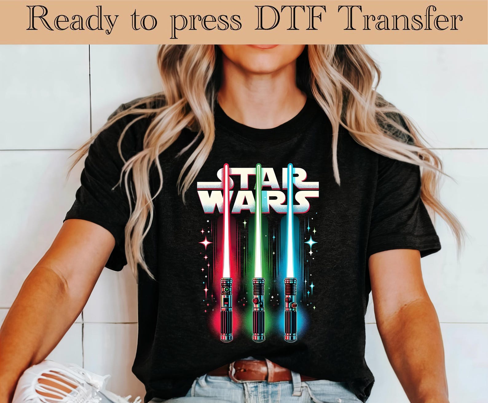 Disney Star Wars Ready to Press, Star Wars Group Dtf Transfer, Star ...