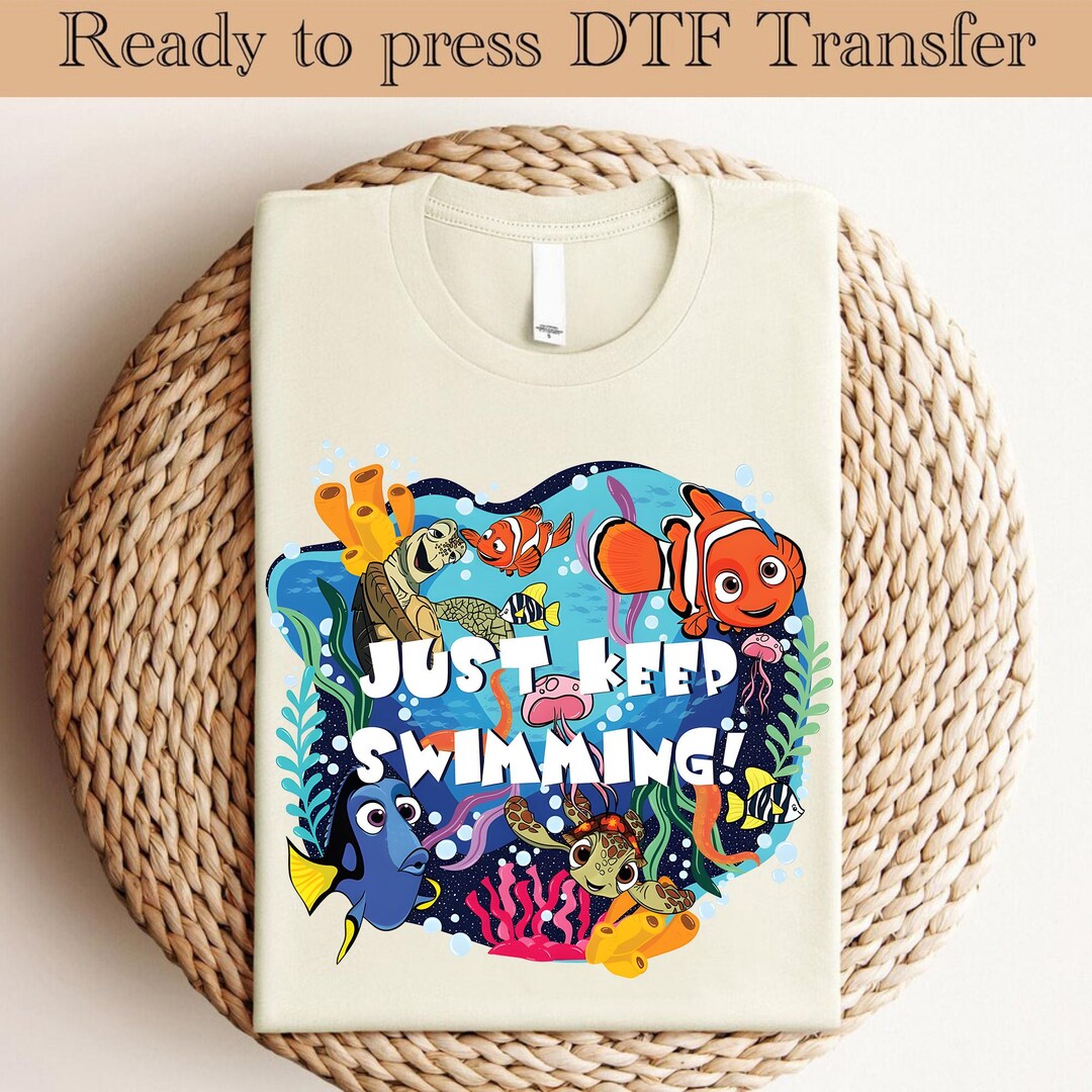 Finding Nemo Family DTF, Finding Nemo Ready to Press, Finding Nemo Heat ...