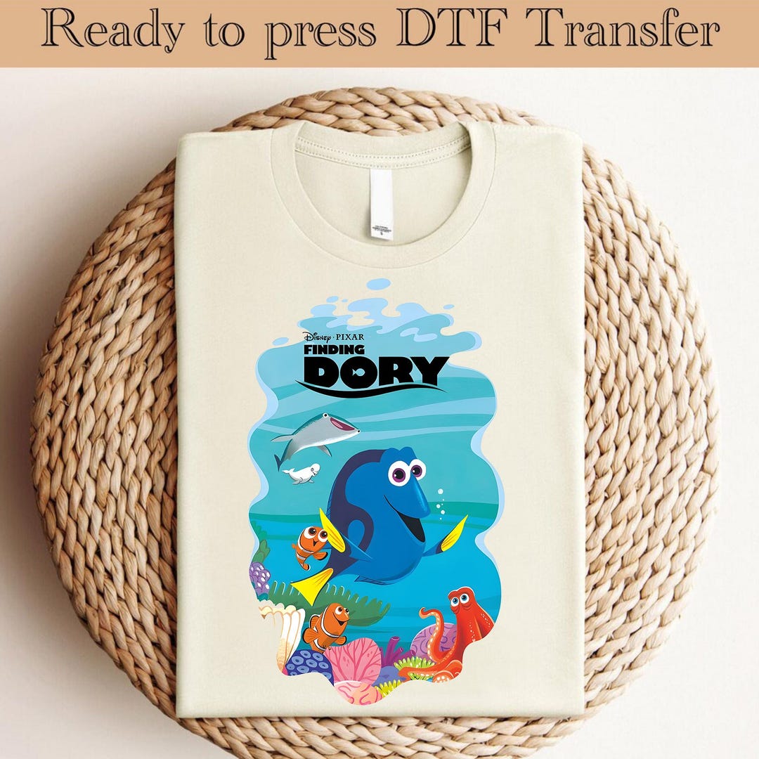 Finding Nemo Family DTF, Finding Nemo Ready to Press, Finding Nemo Heat ...