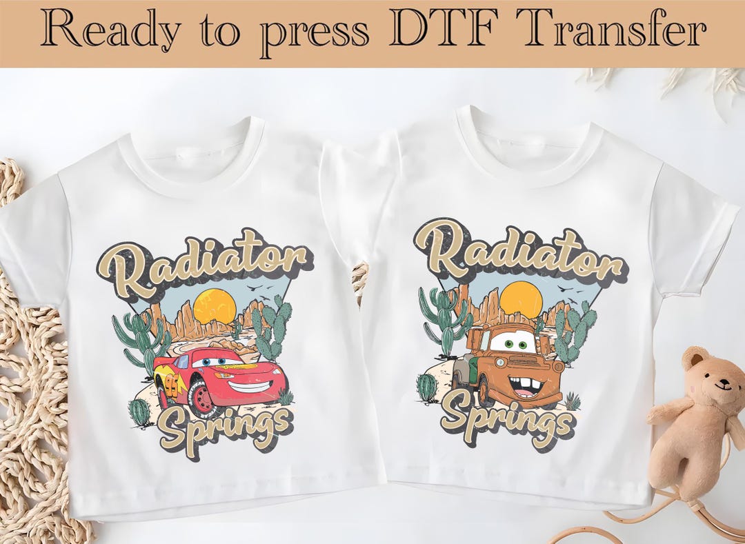 Radiator Springs Ready to Press,cars Heat Transfers,radiator Springs ...