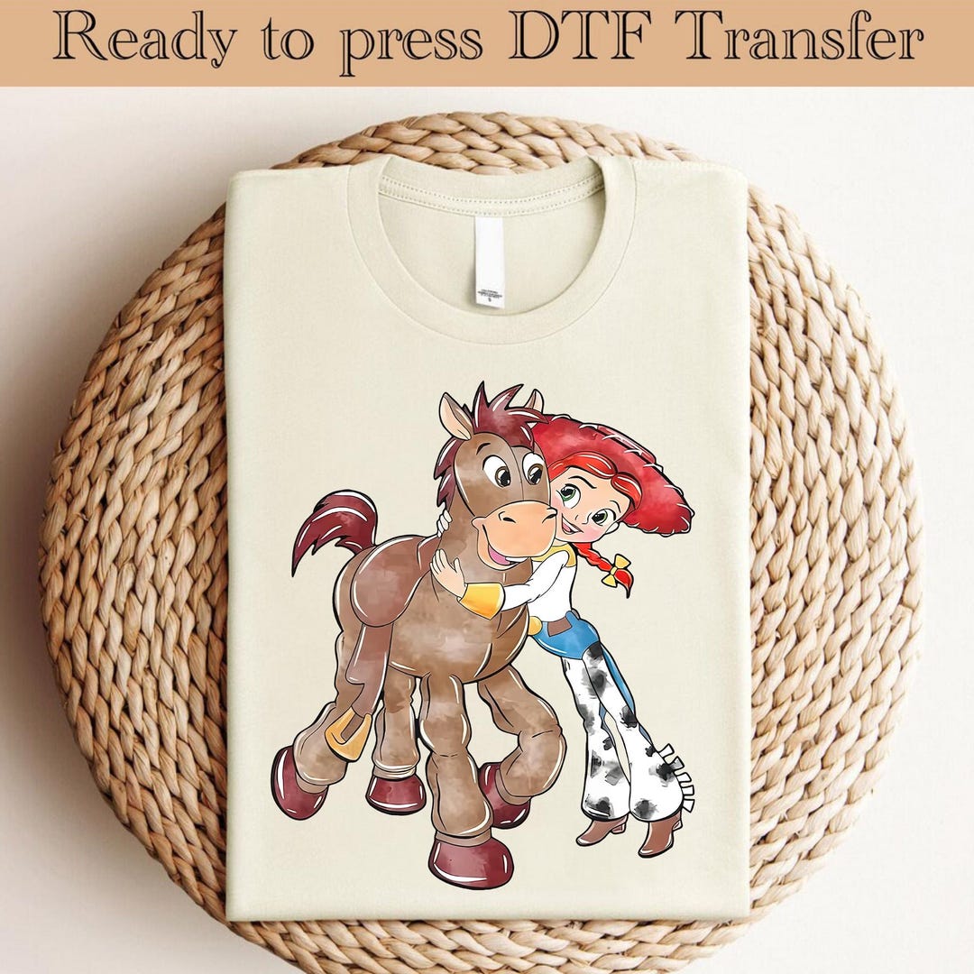 Jessie Toy Character Ready to Press, Toy Story DTF Transfers, You Got ...
