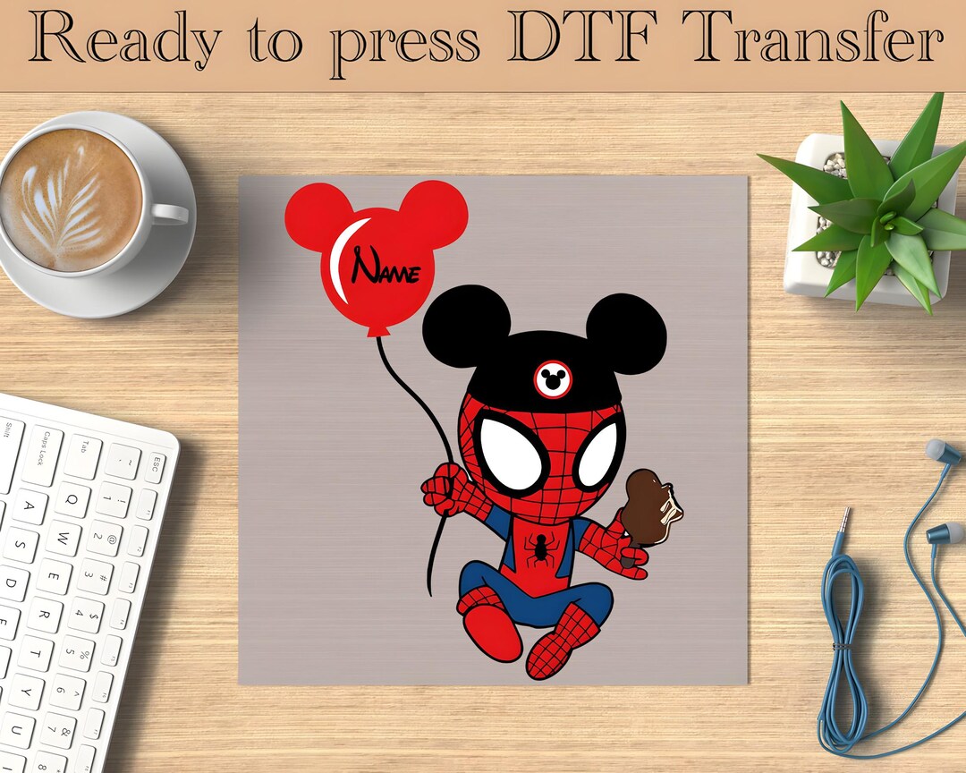 Custom Spiderman DTF Transfer, Superhero Dtf, Spiderman DTF, Hero ...