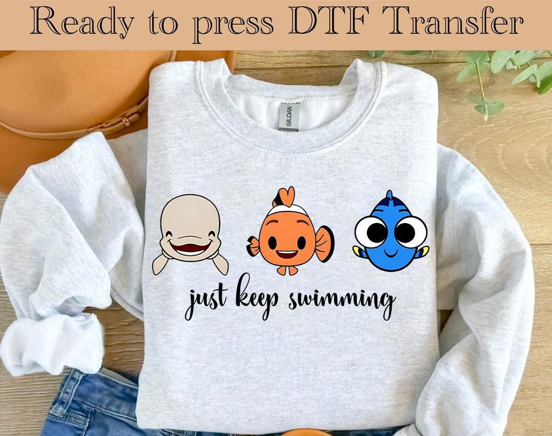 Finding Nemo Family DTF, Finding Nemo Ready to Press, Finding Nemo Heat ...
