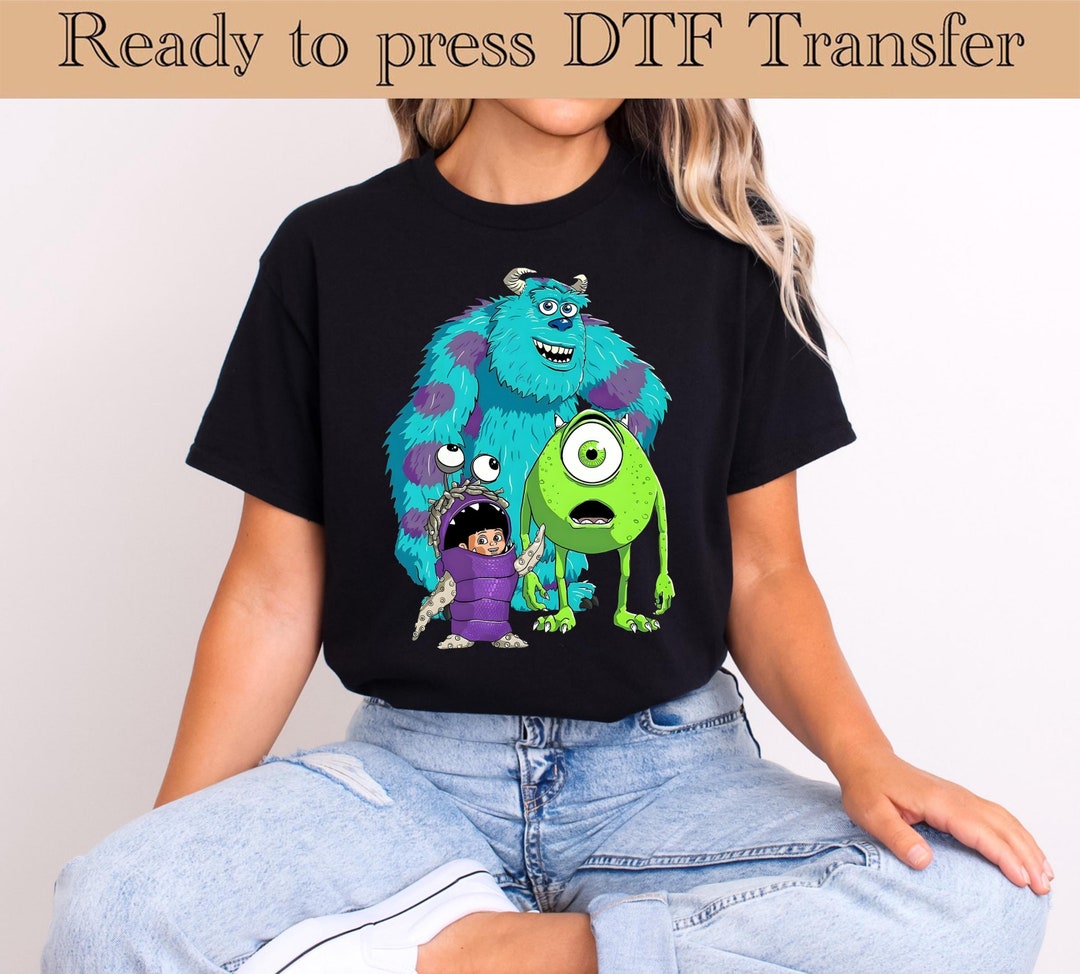 Disney Monster DTF Transfer, Disney Monsters University DTF, Monster ...