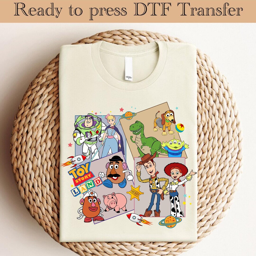 Toy Story Ready to Press, Disney DTF Transfer, You Got Friend in Me DTF ...