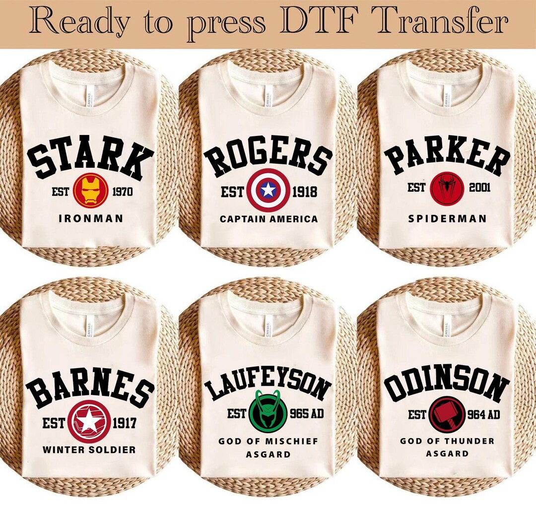 Marvel Avengers Ready to Press, Marvel Friends Heat Transfer, Avenger ...