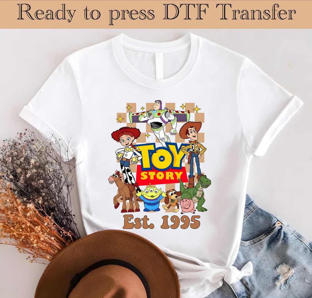 Toy Story Ready to Press, Disney DTF Transfer, to Infinity and Beyond ...