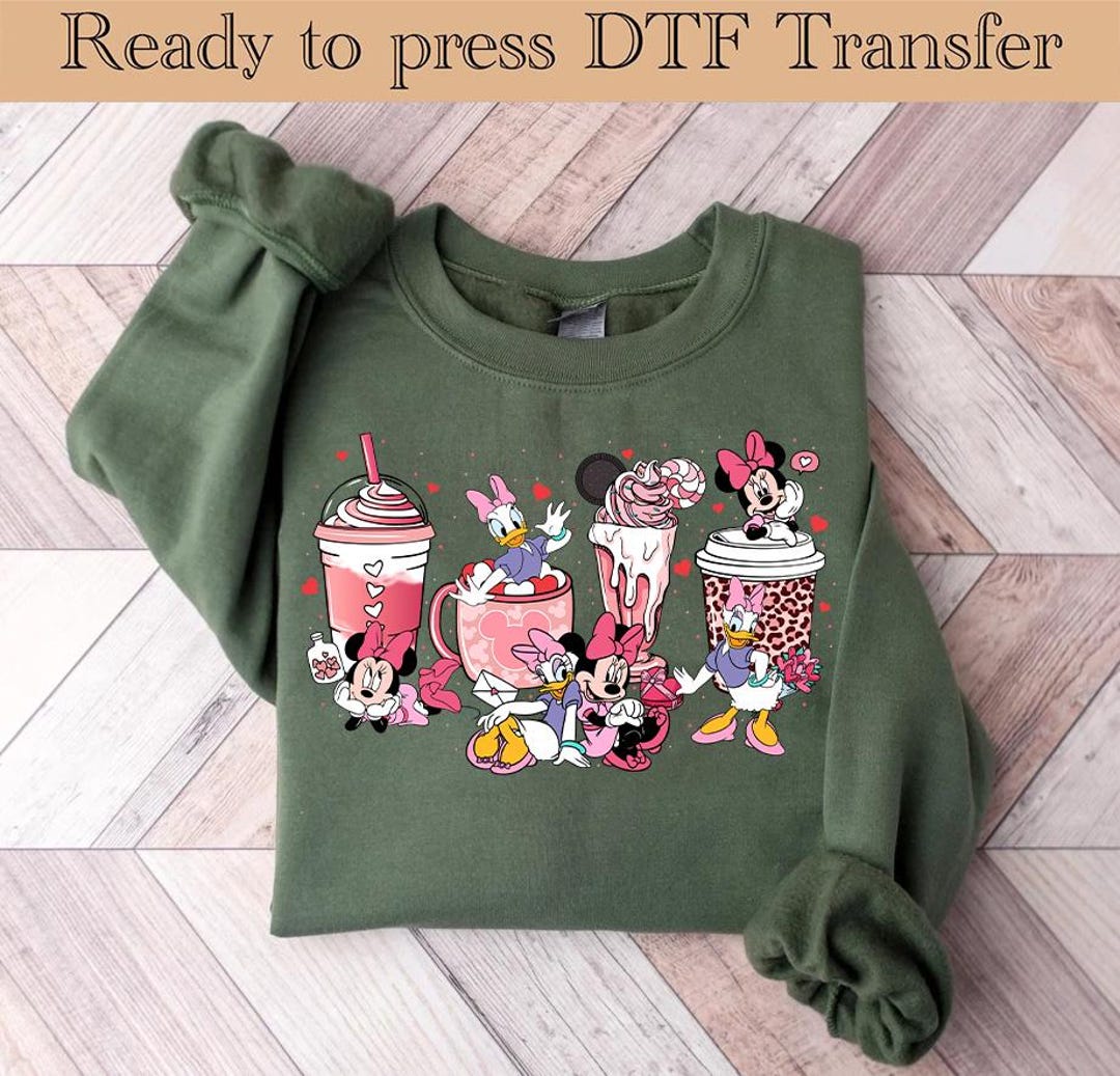 Minnie and Daisy Ready to Press, Minnie Mouse DTF, Disney Transfers ...